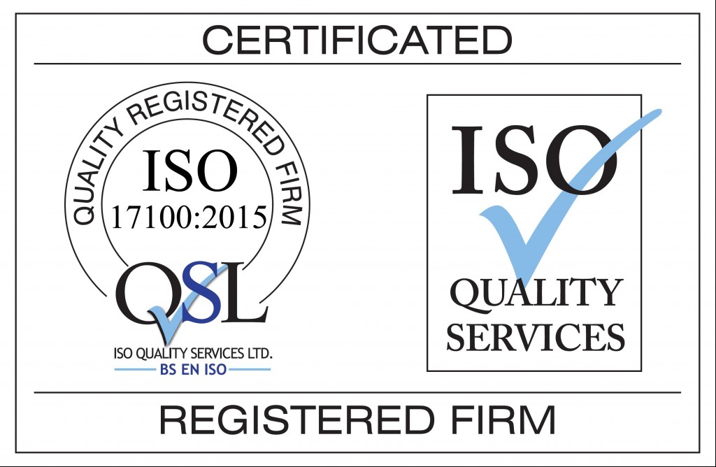 Normas ISO - 17100 - 9001 - servicios de traducción - traducción burdeos